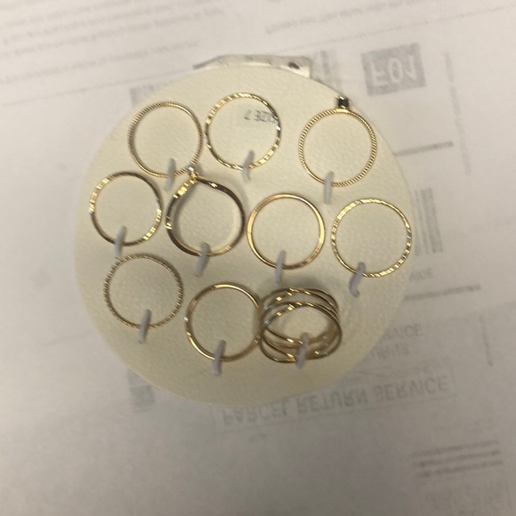 Francesca's Collections | Jewelry | Hpnwt Francescas Assorted Gold ...